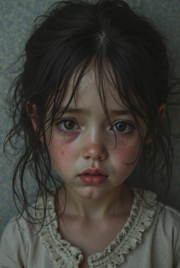 Crying girl - SeaArt AI