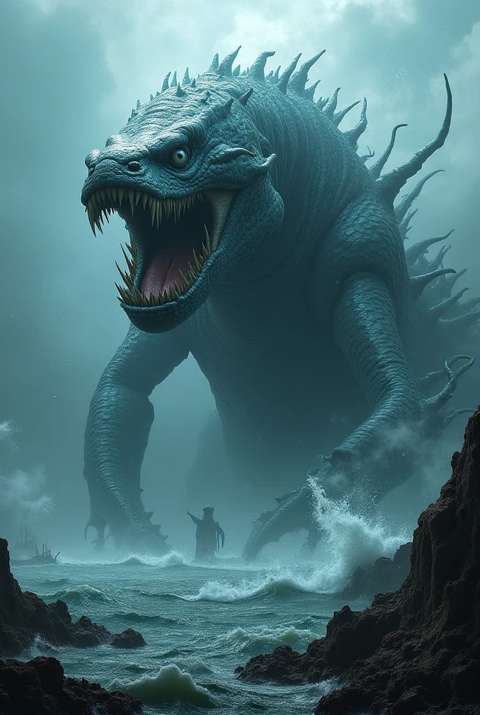 Sea monster bloop - SeaArt AI