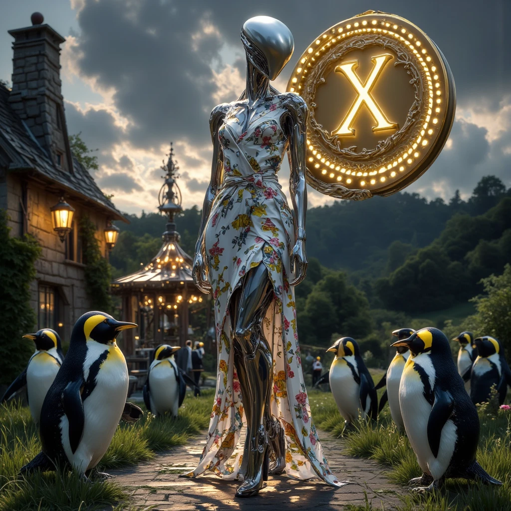 A sleek glamorous, humanoid alien stands at 5’11” (180 cm) with a lean ...