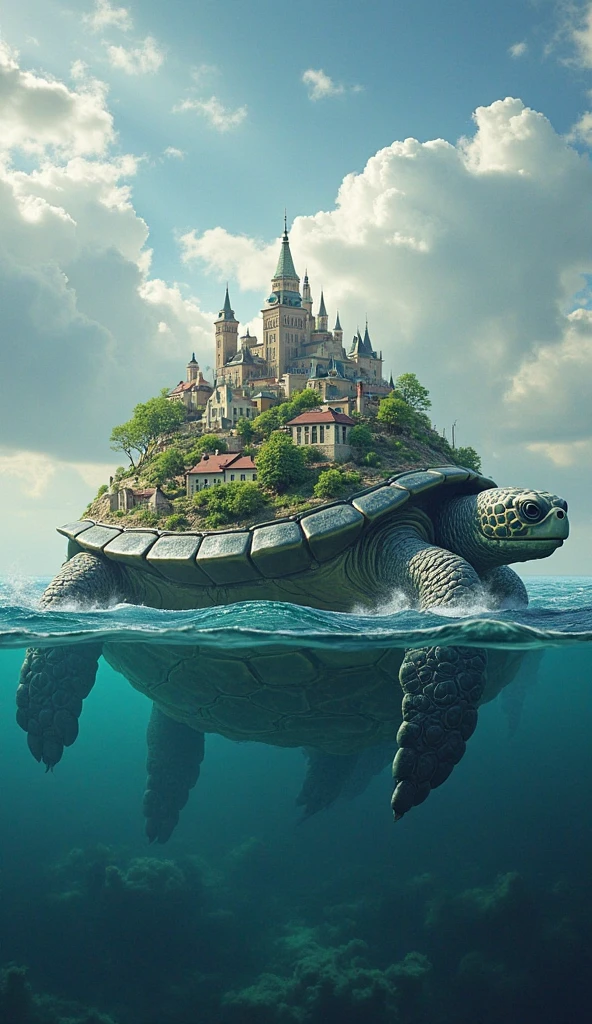 floating city of turtle