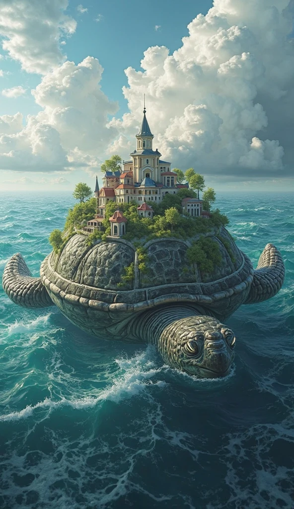 floating city of turtle