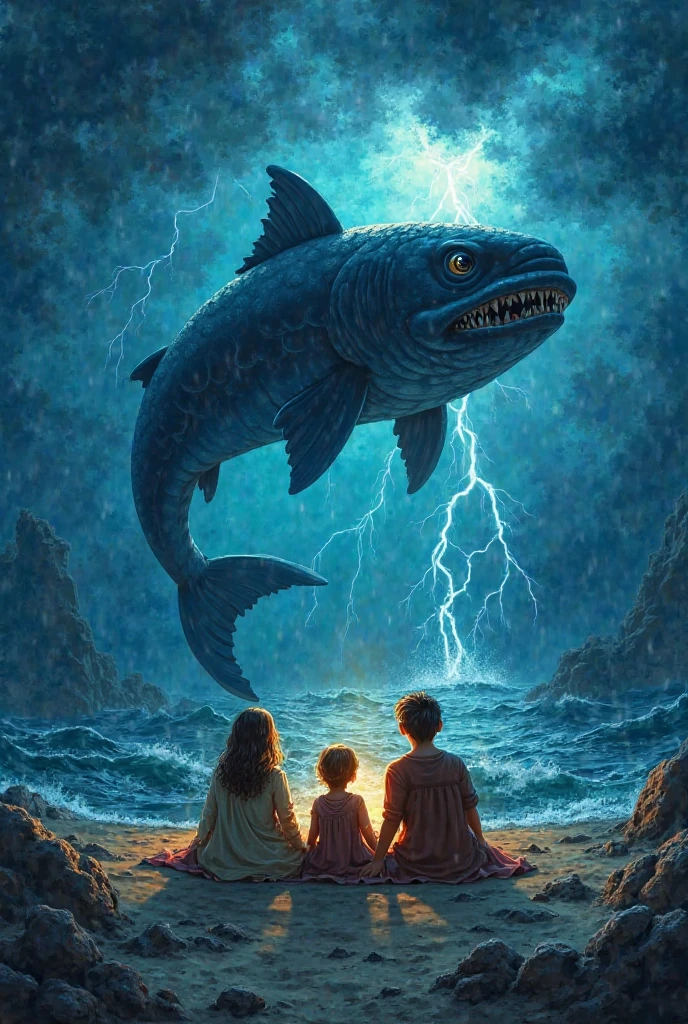 "On a stormy night, Grandma gathers her grandchildren for a thrilling ...