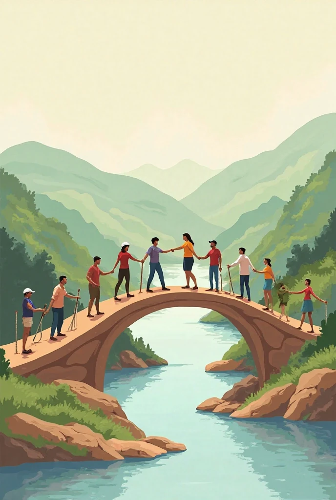 Building peace between nations simple drawing - SeaArt AI