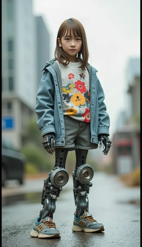 Top Quality、masterpiece、Cyberpunk、 cyborg、((( full body image - SeaArt AI