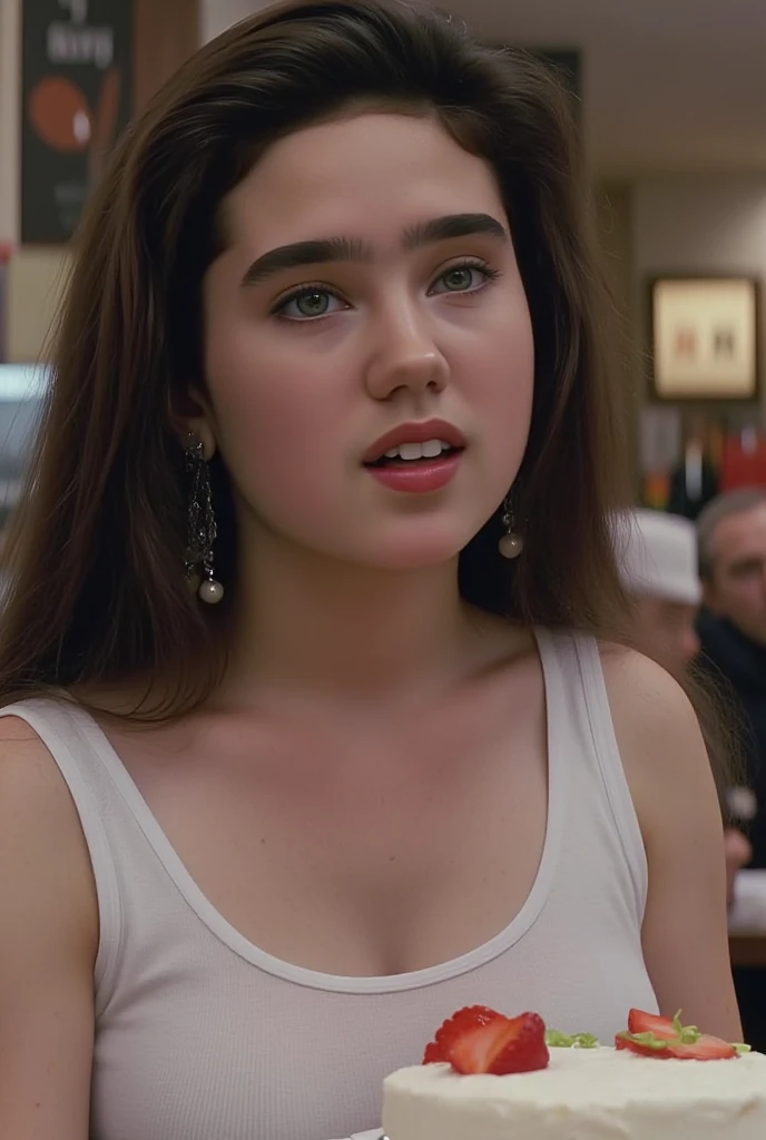 Jennifer Connelly, a 17-year-old transcendental beautiful girl - SeaArt AI