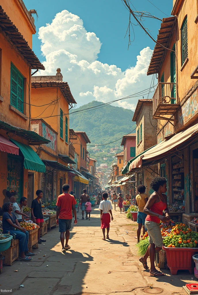The Reality in Haiti 2025 - SeaArt AI