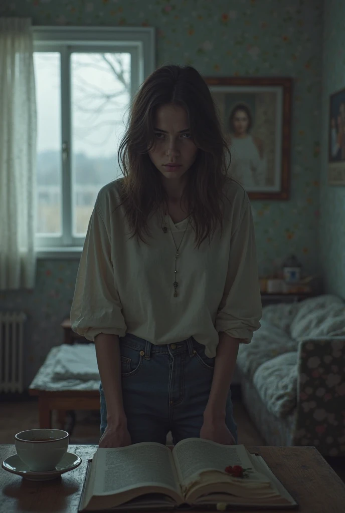 She feel bad at home - SeaArt AI