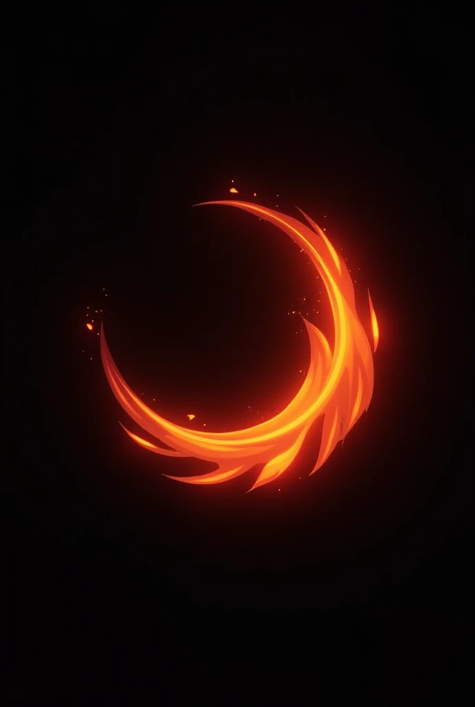 Straight line fire logo - SeaArt AI