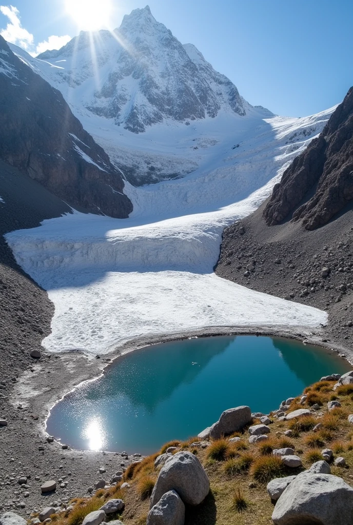Roopkund, also known as Skeleton Lake, is a high-altitude glacial lake ...