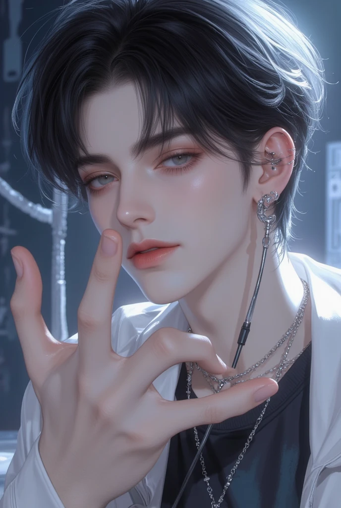 4k , 8k , manhwa , novel , Korea painting style , eyes details - SeaArt AI