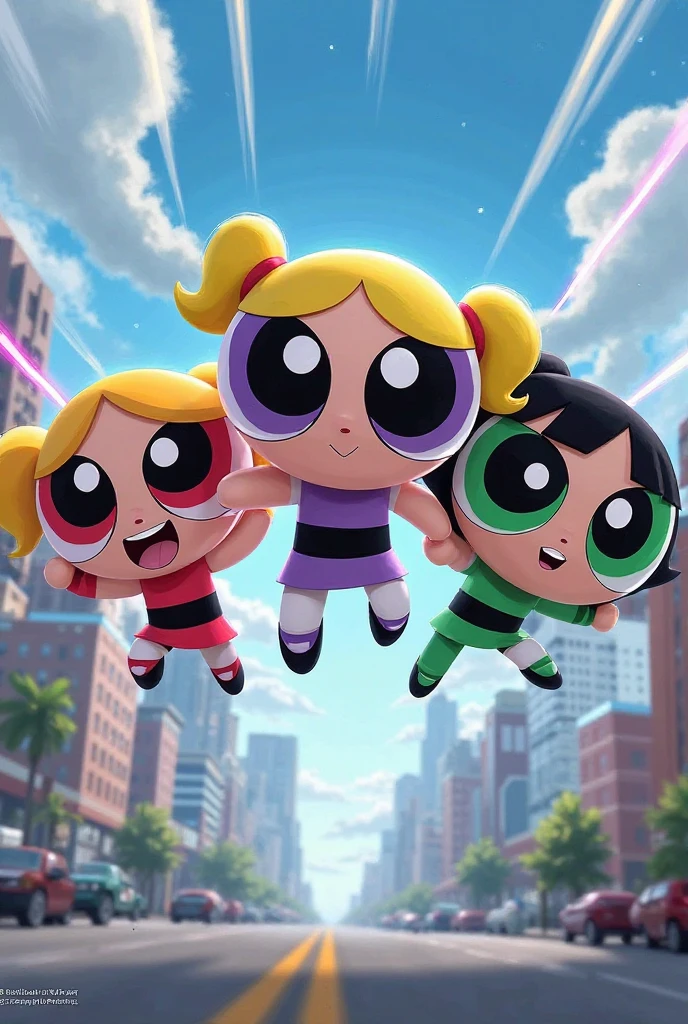 real powerpuff girls - SeaArt AI