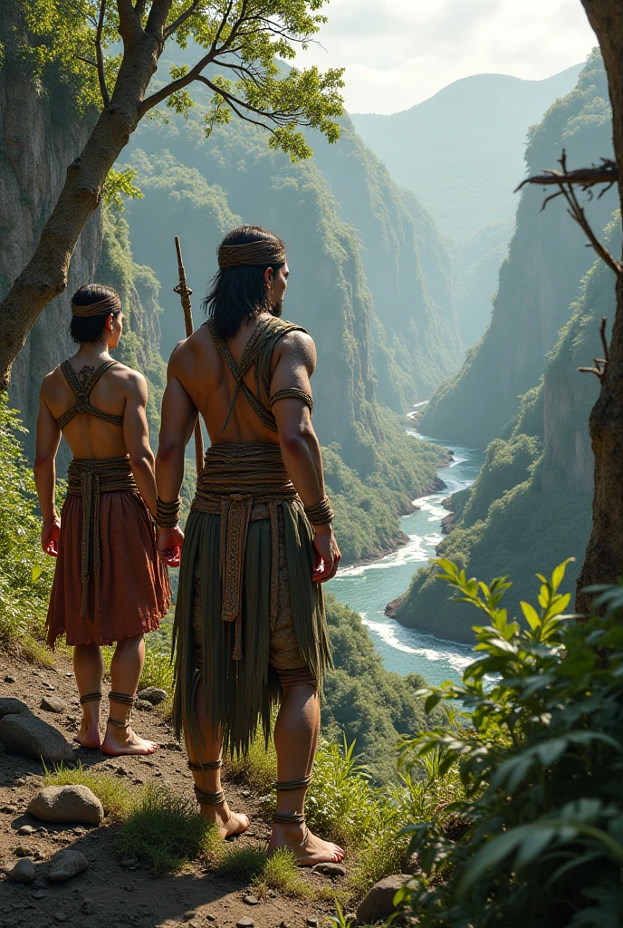 **Ancient isolated tribe - SeaArt AI