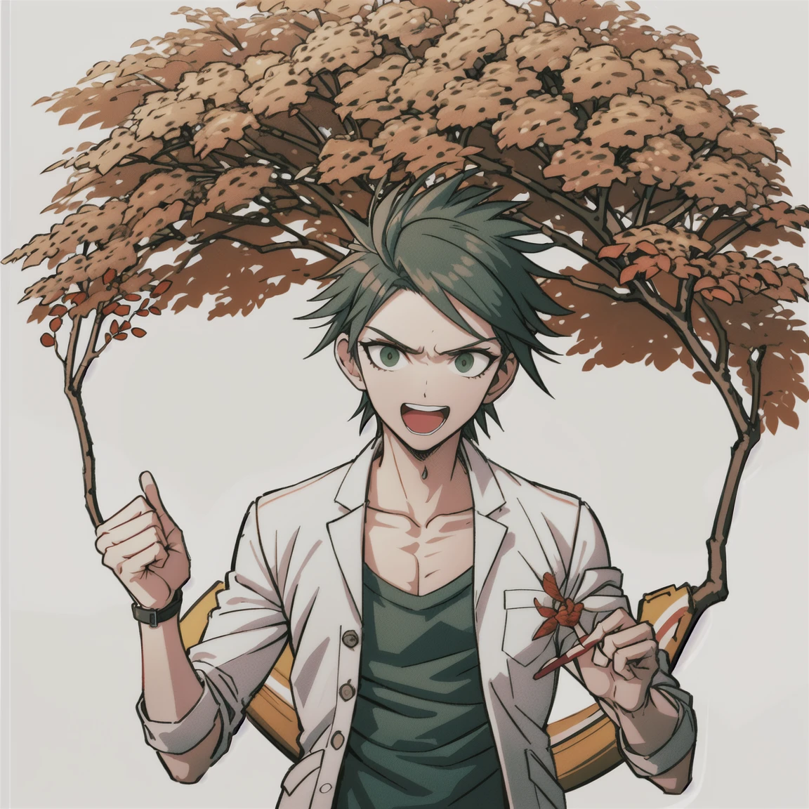 (Drawing:1.3) of (Visual novel:1.3),(Happy:1.3) (masterpiece - SeaArt AI