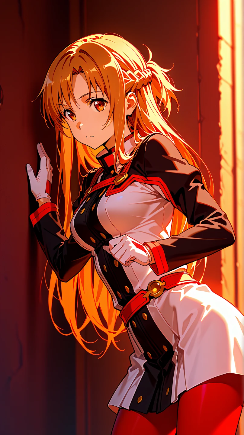 Aaasuna, long hair, brown hair, braid, brown eyes, medium breasts ...