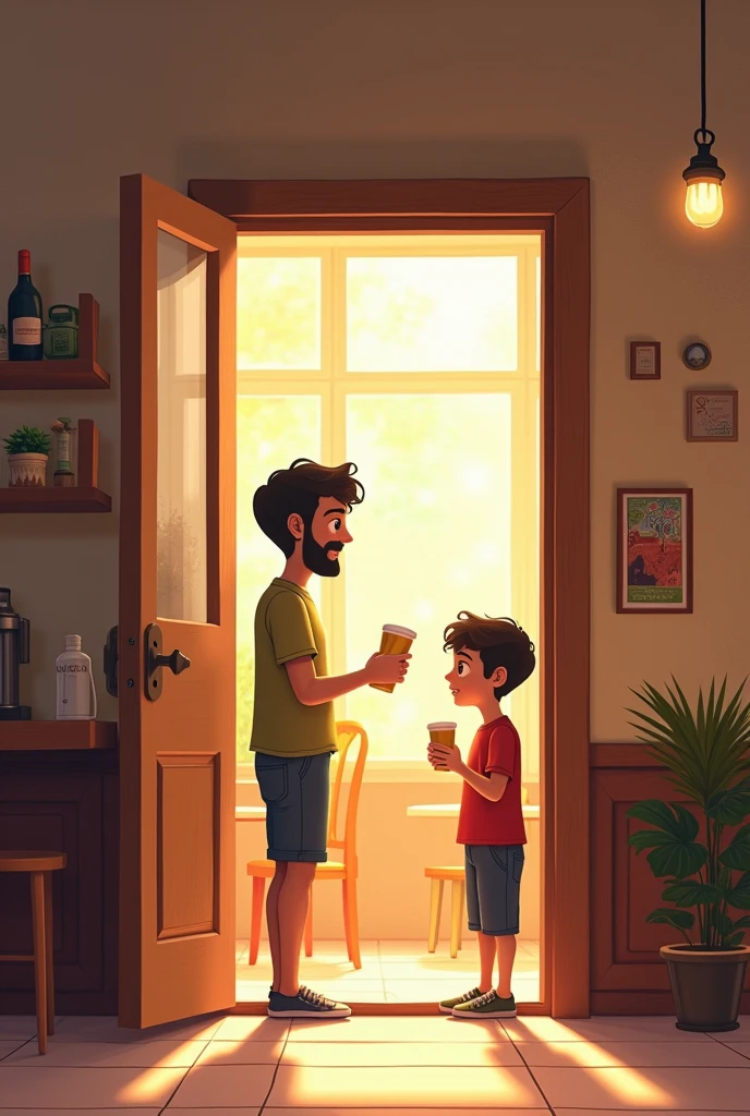 We launch our animated novel with the following script: Title - SeaArt AI