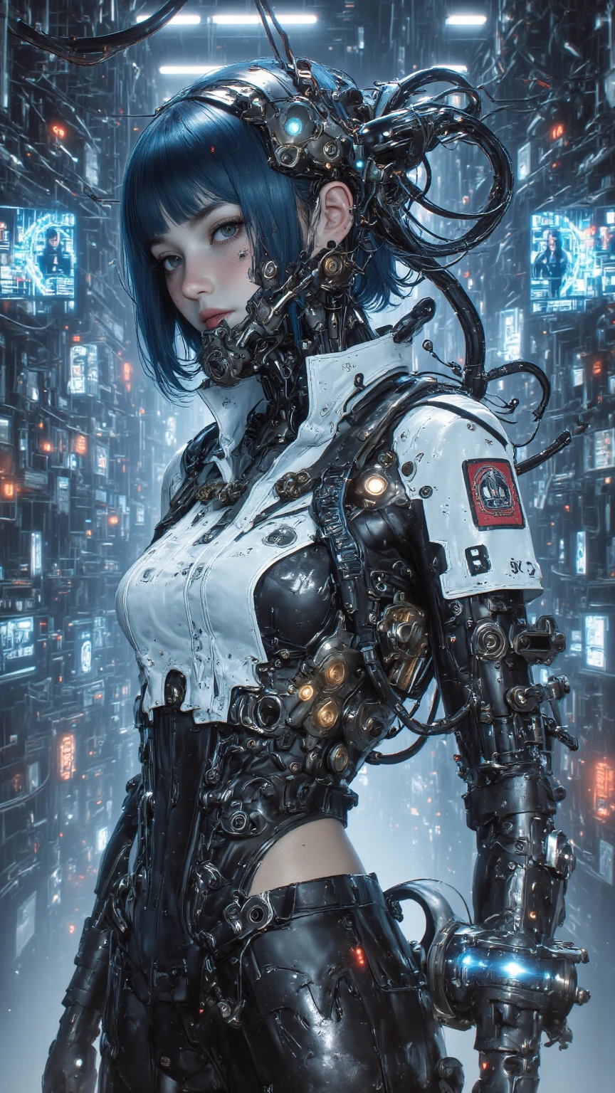 4K anime style image quality,digital drawing mode,A shy and shy ...