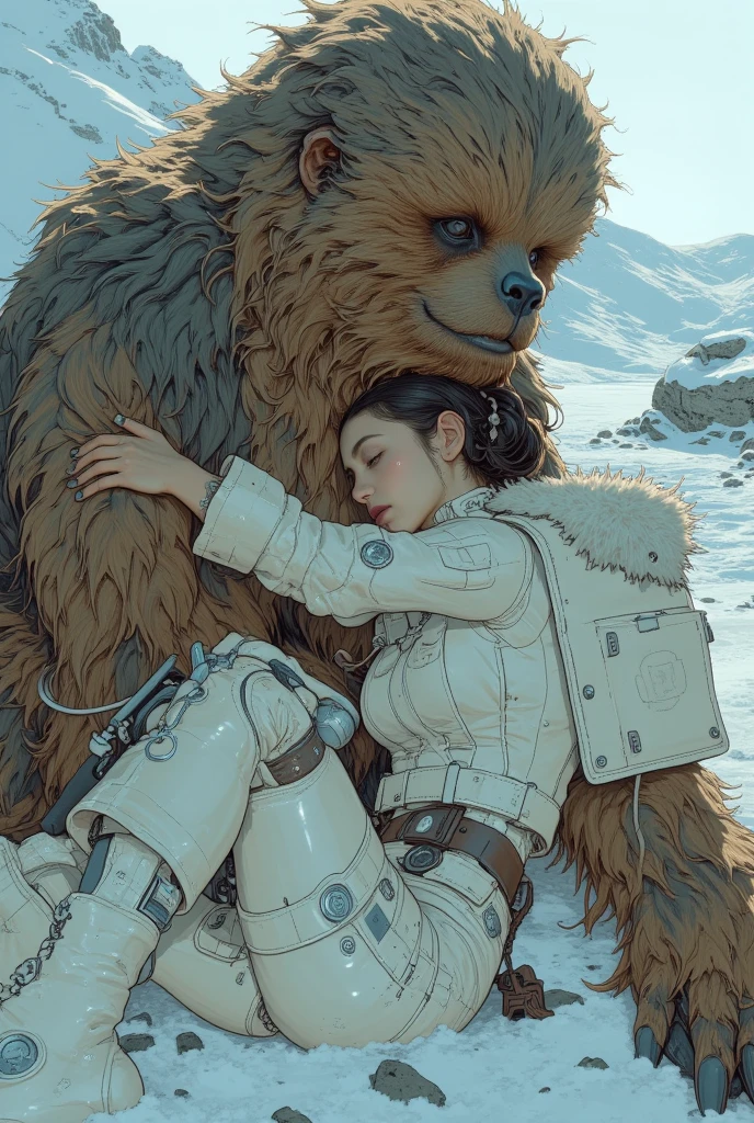 Close-up. Hyper realistic cinematic photo of a 30 years old princess ...