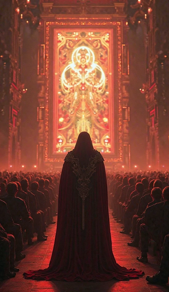 **Prompt:** "A charismatic figure stands on a grand stage - SeaArt AI