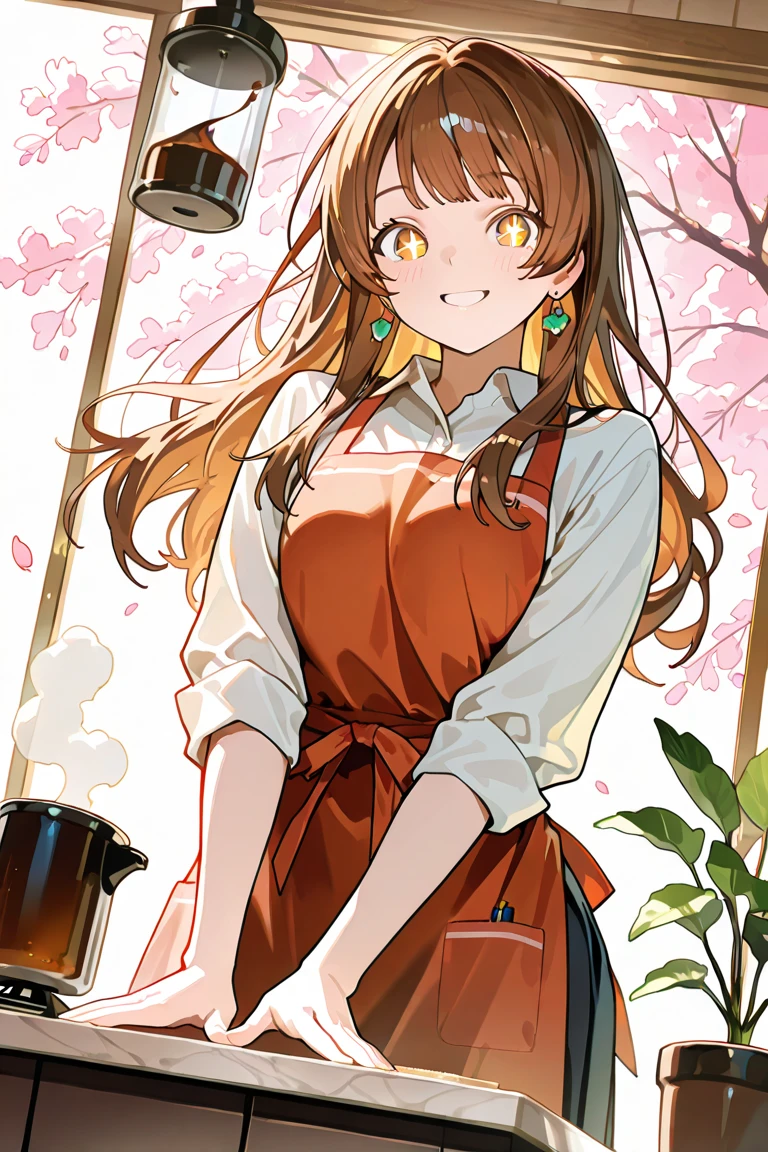 (from below:1.2),((1girl, silver hair, long hair, qutel blue eyes ...