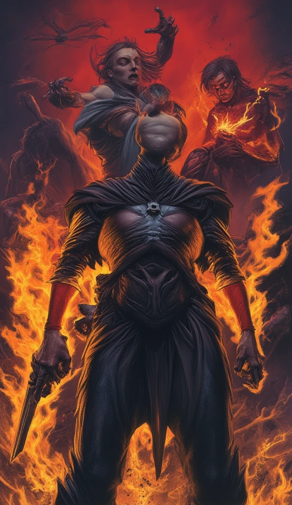 Hateful, hateful, hateful, anger, hatred, Grudge, Everything has come ...