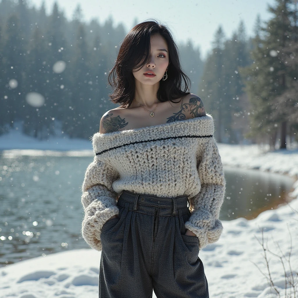 She is a breathtaking Korean woman with a commanding yet sensuous ...