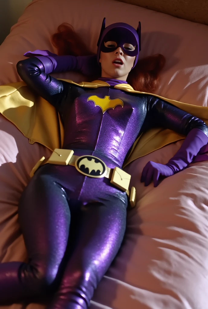 Masterpiece, Award Winning, High Quality, artgerm, solo, wearing retro Batgirl p - SeaArt AI