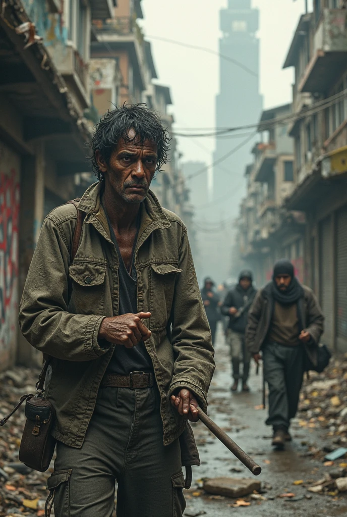 Urban marginality - SeaArt AI