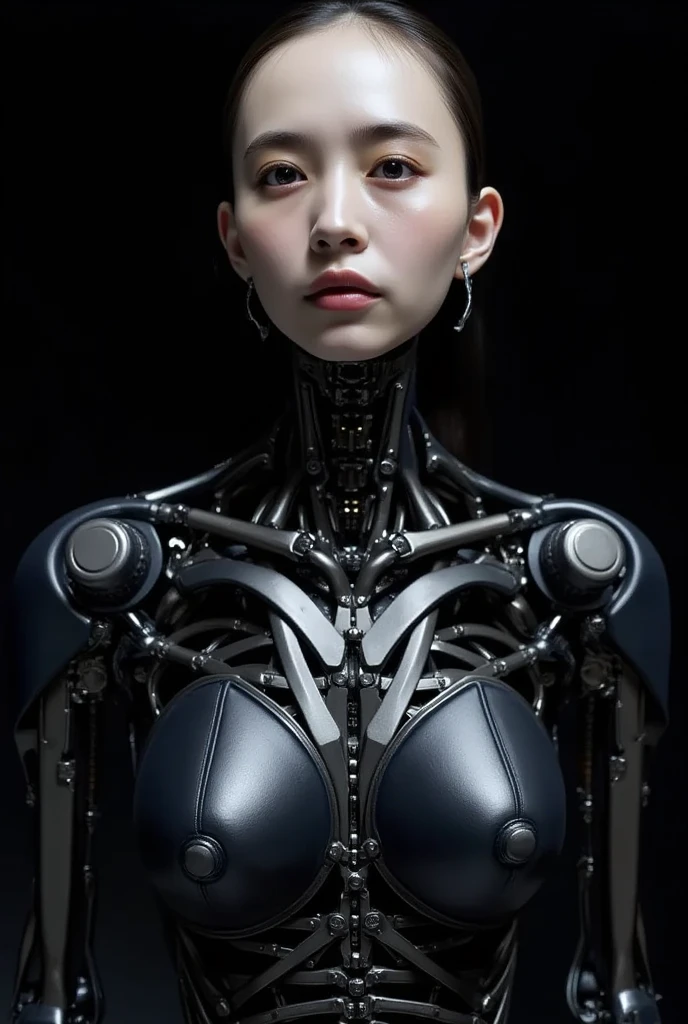 Beautiful woman in exoskeleton, detailed face, realistic textured skin - SeaArt AI
