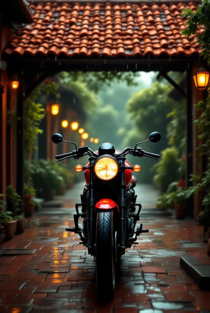 (0311) Theme: Raindrops Dripping from the Roof