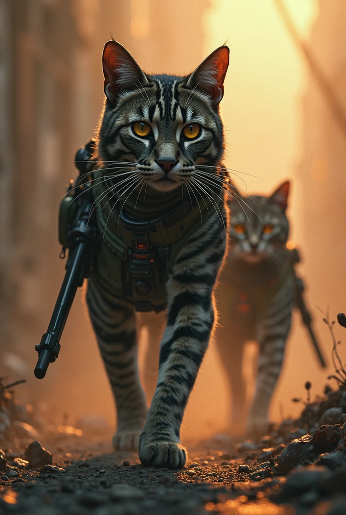 1️⃣ The War Cats' Secret Mission – During wartime, amidst burning ...