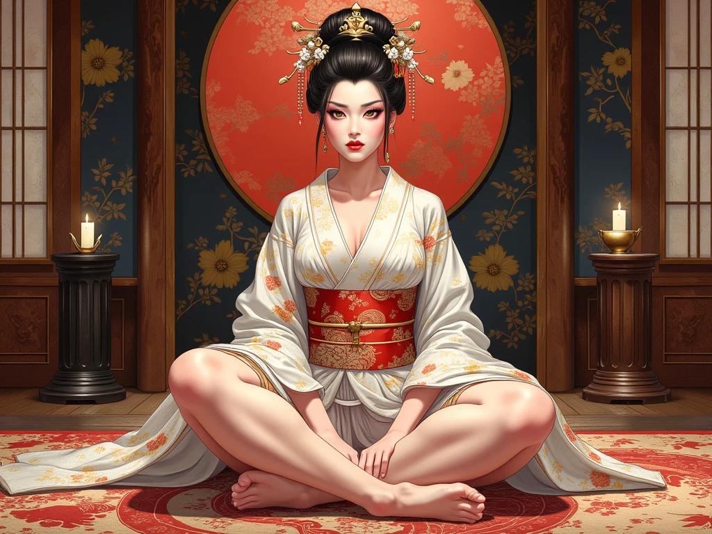 The proportions and detailed textures multicolored brushwork and softened with a - SeaArt AI