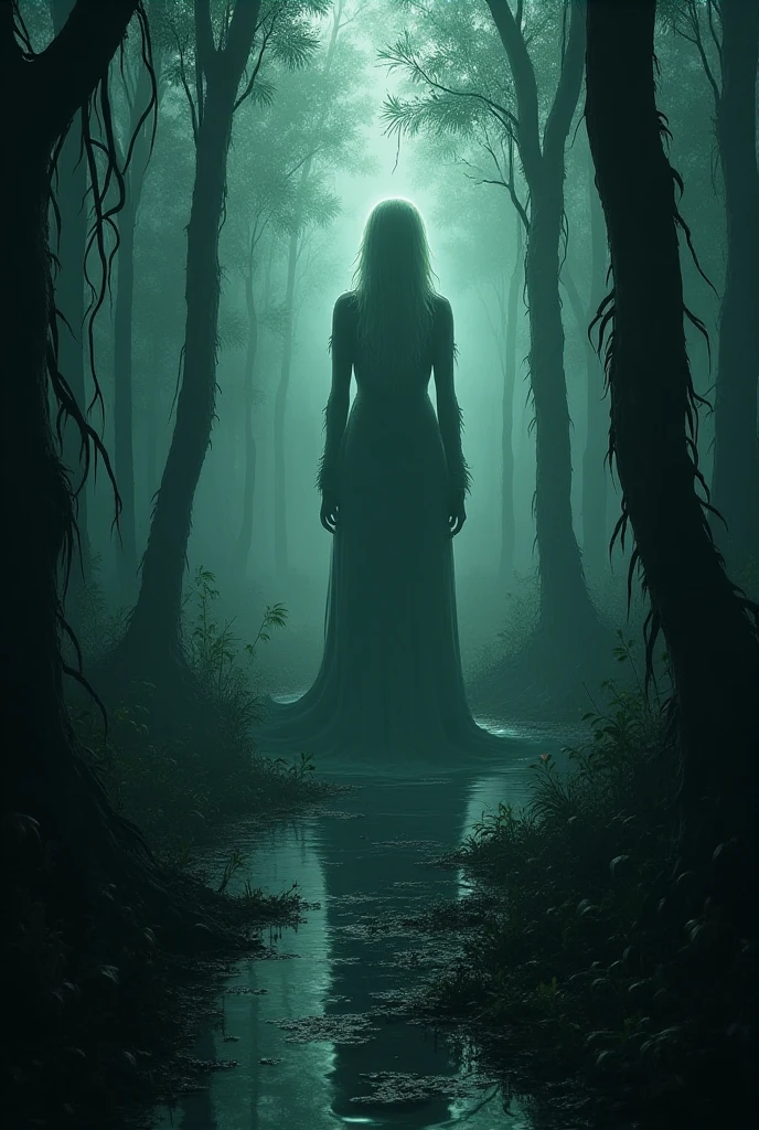 The Shadow in the Swamp Deep within the bayou, where cypress trees ...