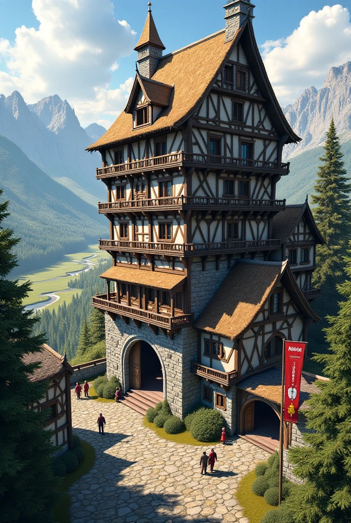 Build a medieval quest house - SeaArt AI