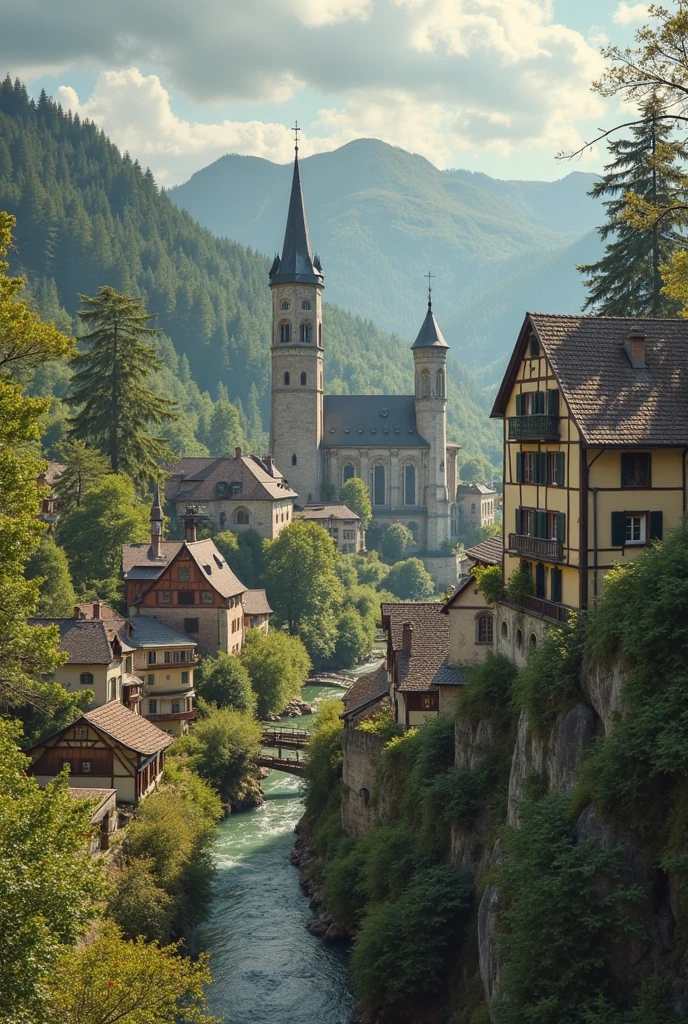 Generate french woman narrator describing Germany in french with french ...