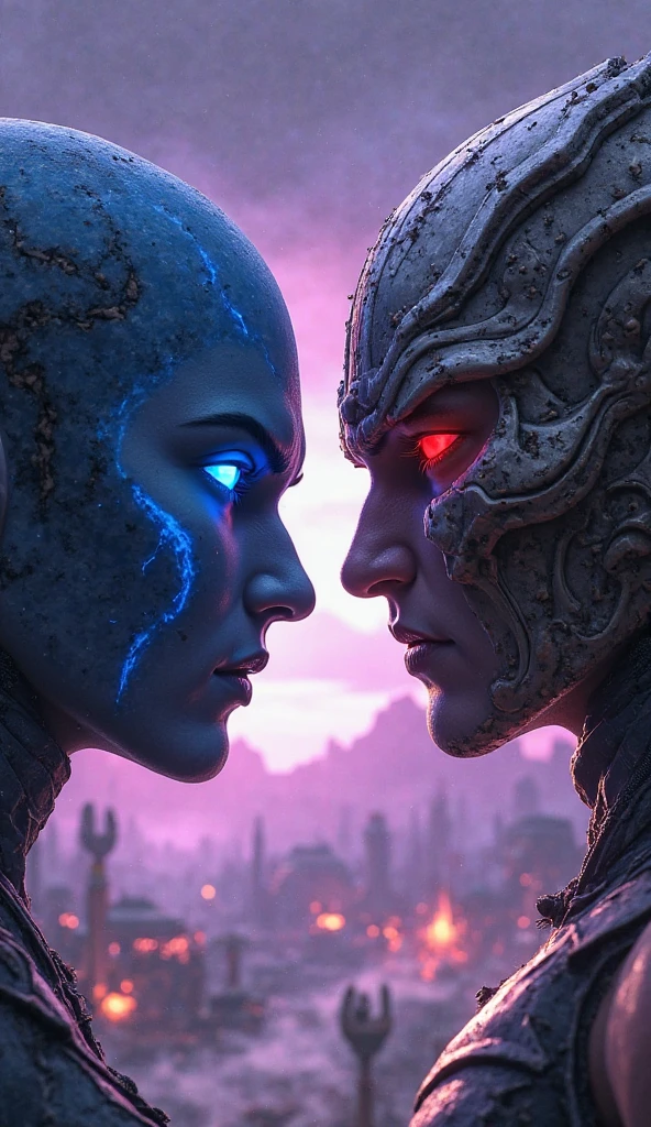 An image Cinematic and highly detailed by Kitana and Shao Kahn - SeaArt AI