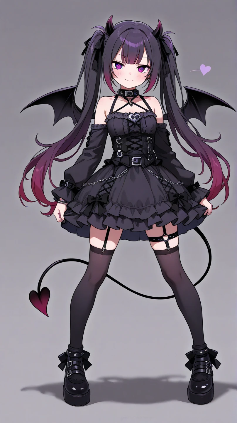 Gothic demon, full body - SeaArt AI