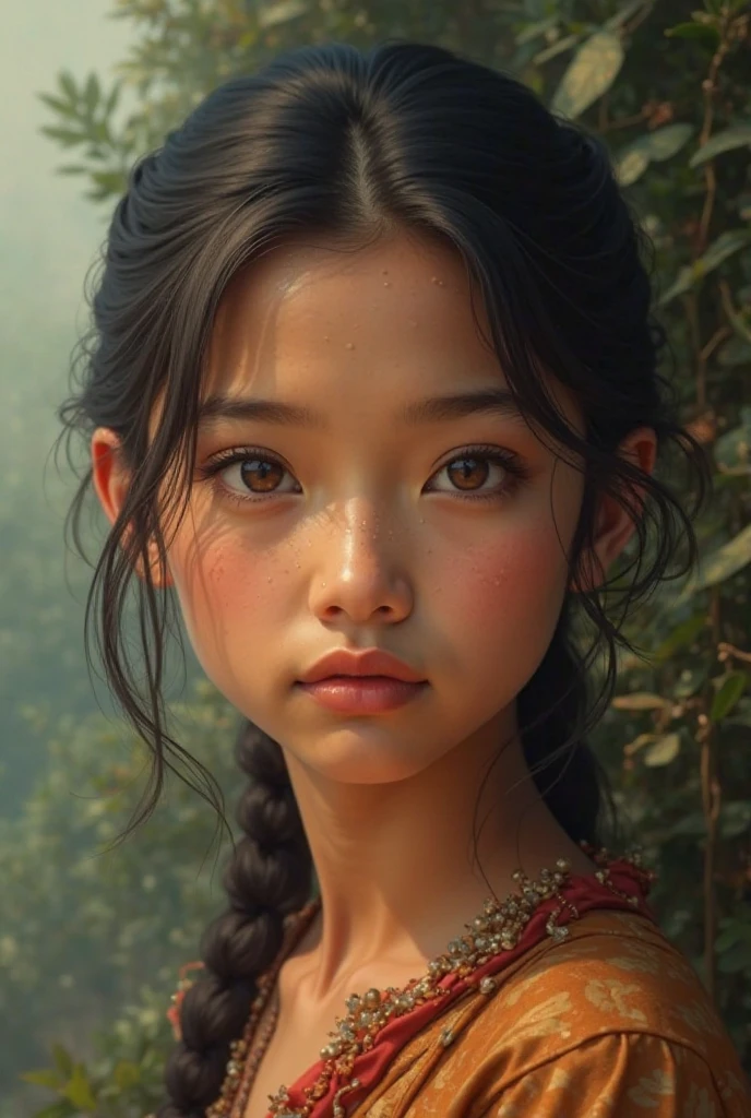 Myanmar girl - SeaArt AI