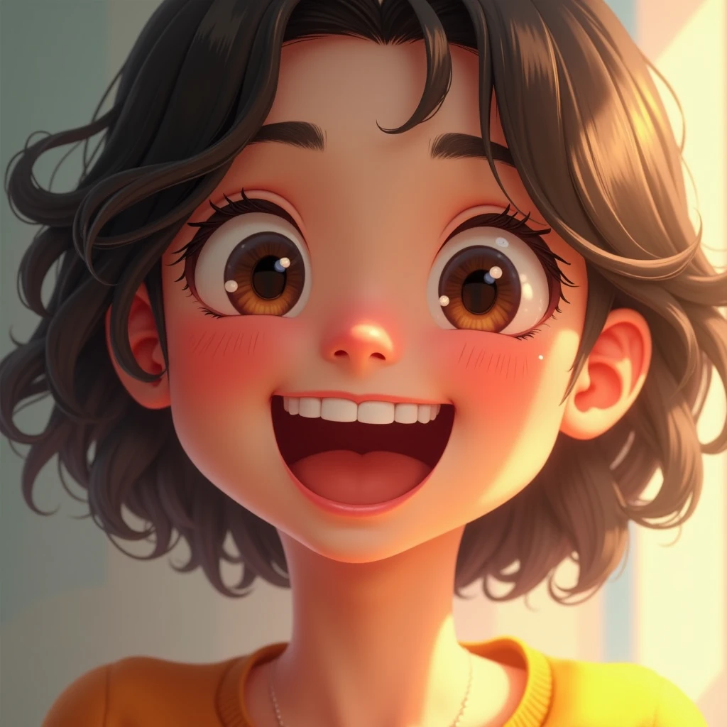 High Resolution, Open Mouth, Smile, Blush, - SeaArt AI
