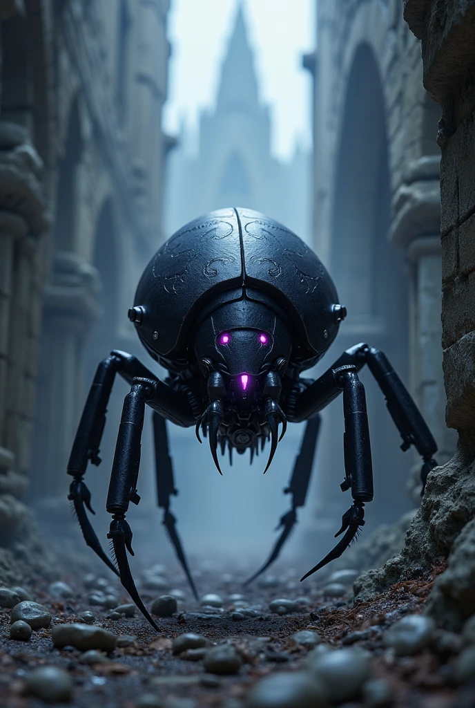((A spectral mechanical assassin, the Phantom Mechabeetle ((moves like ...