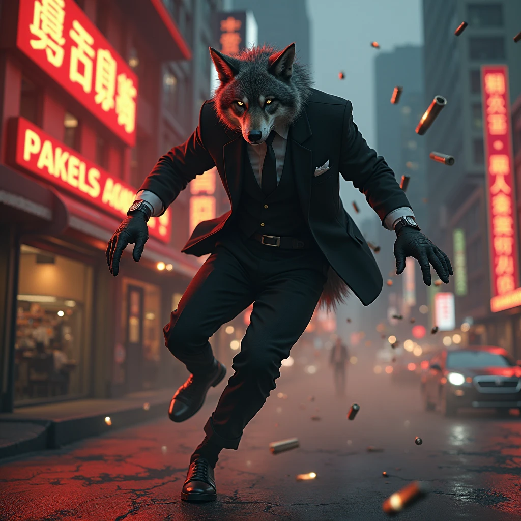 Bullet Time Dodge / 子弹时间闪避/バレットタイム回避