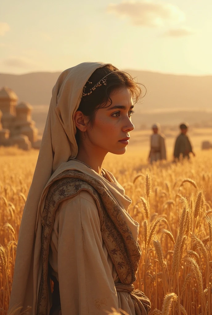 Create a detailed and realistic AI image of Ruth from the Bible - SeaArt AI