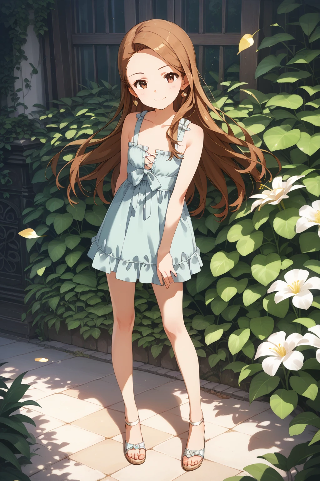 Munshior, small,full body,Long-haired, brown hair, amount, brown eyes ...