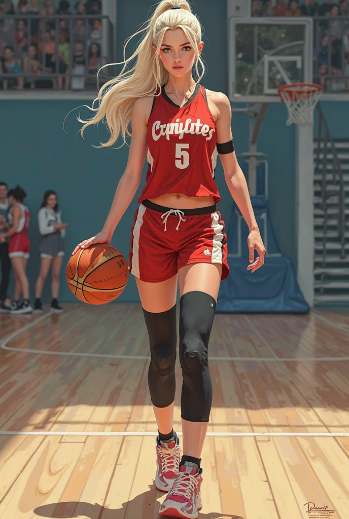 A female that is a 5'10" blonde powerhouse, built like a perfect mix of ...