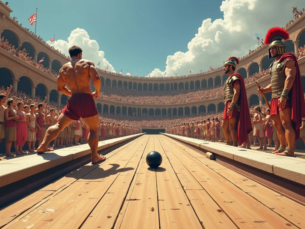 Image is a digital artwork depicting an imaginative scene set in an ...