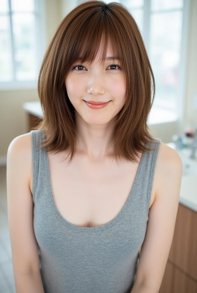 The image is a photograph featuring a young woman named Tsubasa - SeaArt AI