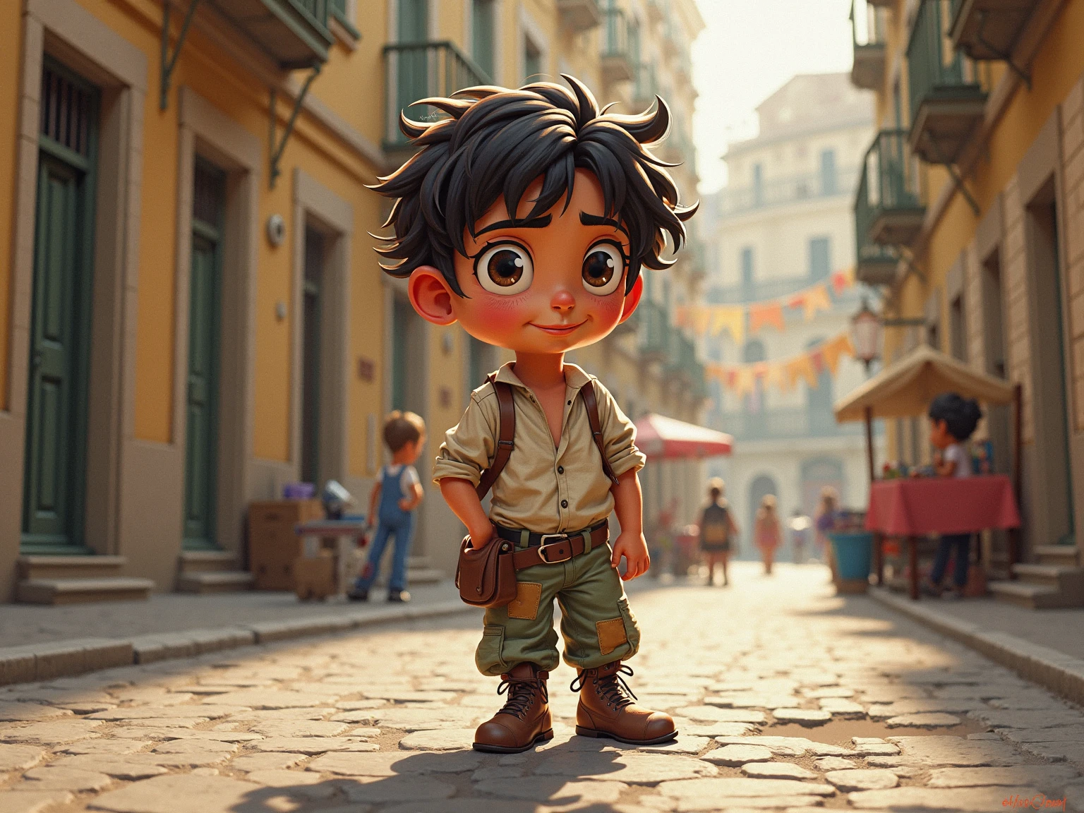 Inglese Create a character for me called "CIROTTO", a typical ...