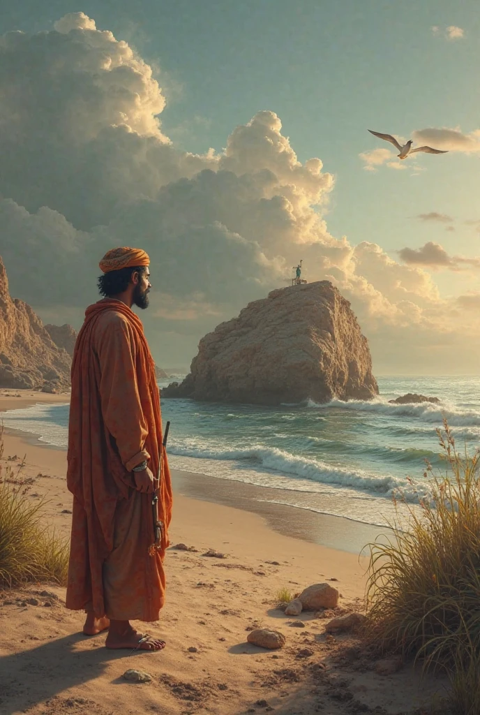 The story of the young man and the rock The first part: the great ...
