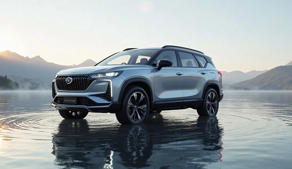 "A highly photorealistic image of the BYD YangWang U8, a luxury off ...