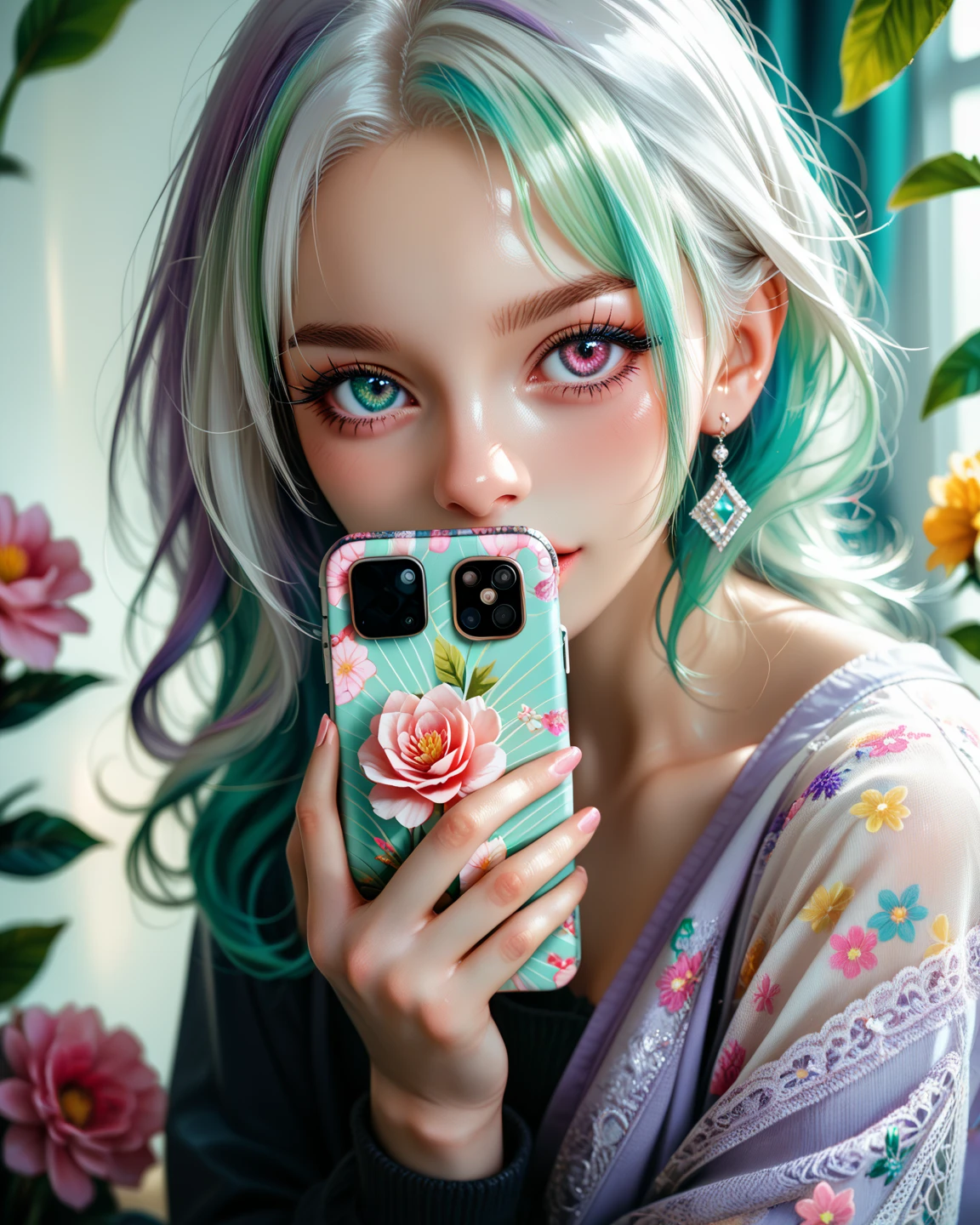 Photorealistic, high quality, high resolution portrait of a woman ...