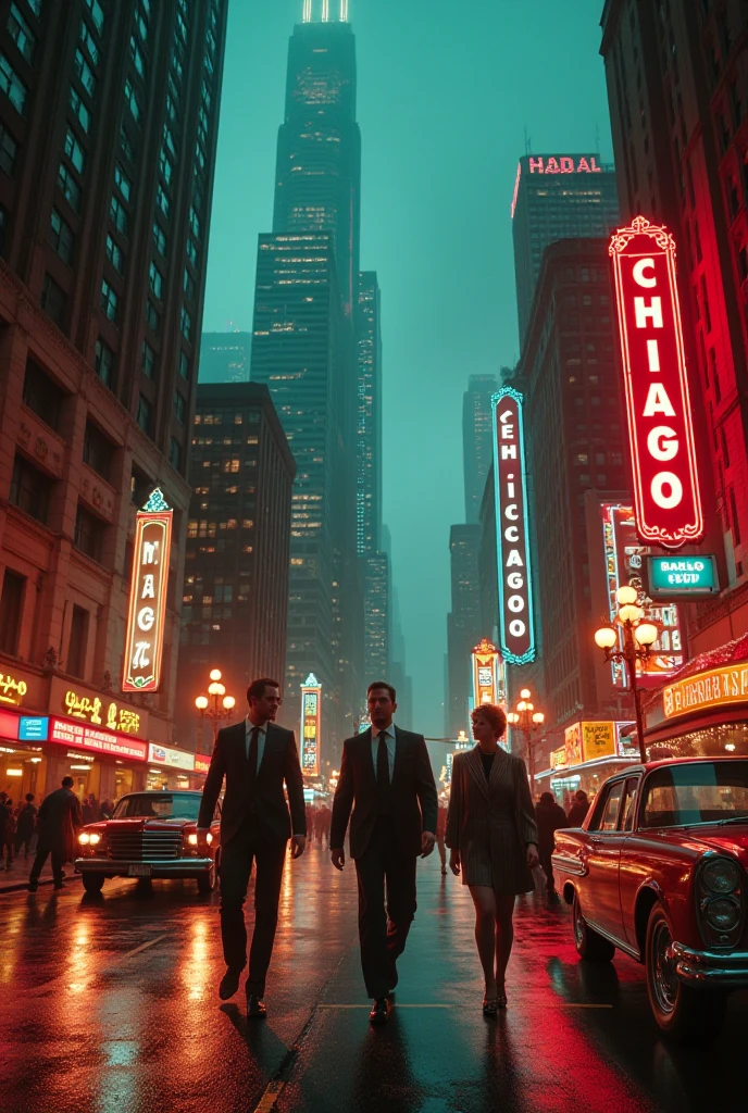 Chicago movie ,Show of the time - SeaArt AI